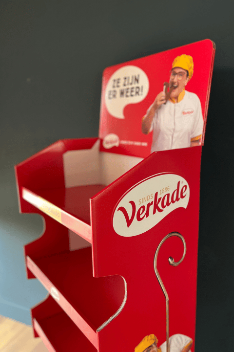 Kartonnen display op maat - Bangma Verpakking